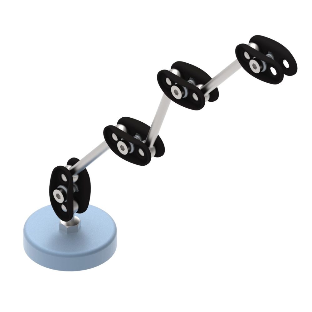 Gelenkhalter mit Magnetfuß – Minimalmengenschmierung